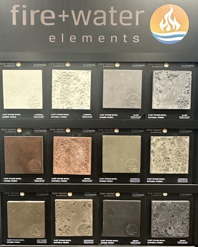 Single Replacement Boards 4" x 4" - Cast Stone: samples.pebbletec.com