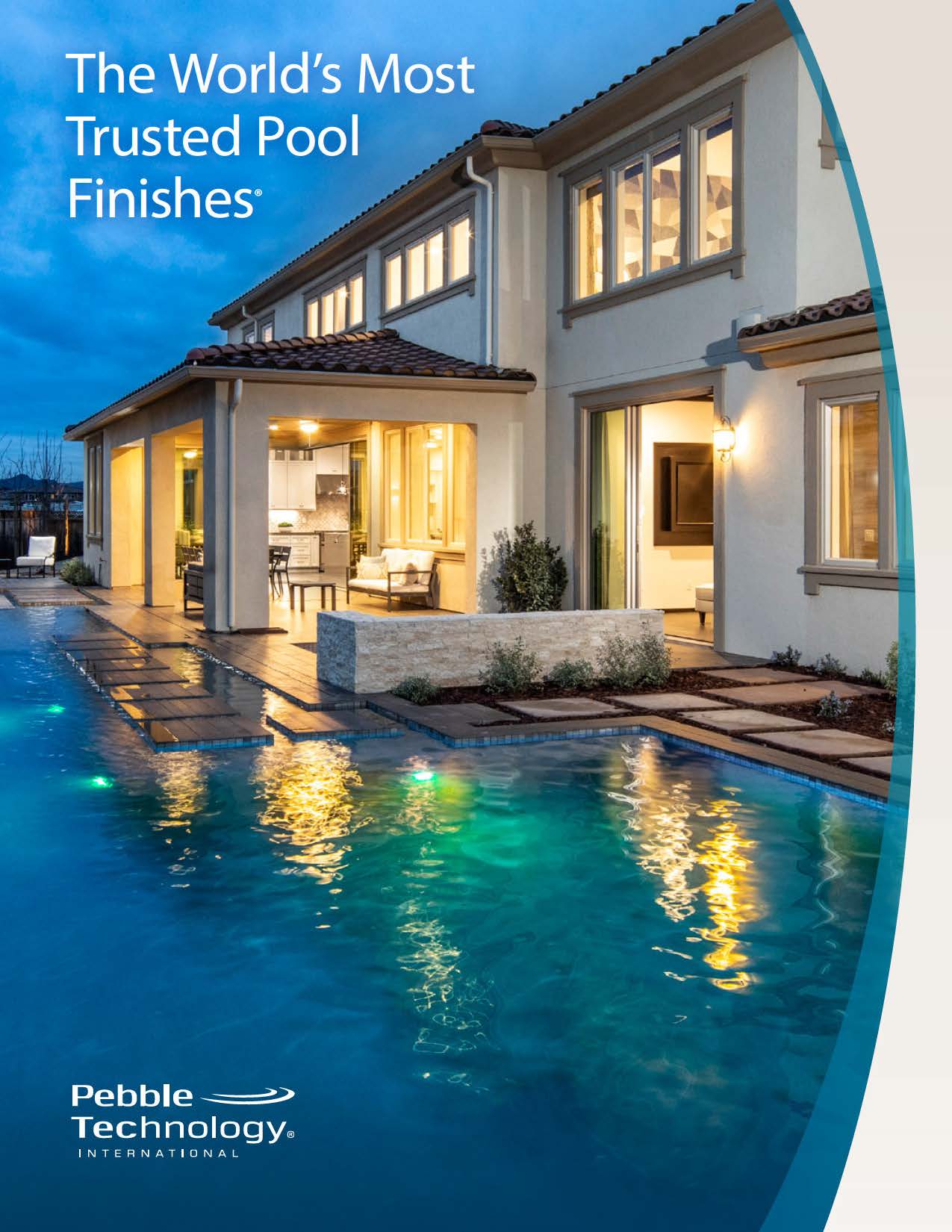 Pool Finishes Brochure - Full Line: samples.pebbletec.com