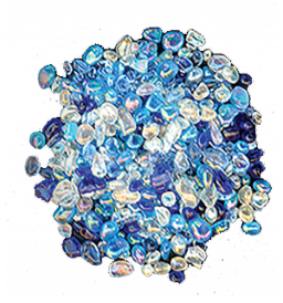 Luminous Blue Blend (one vial): samples.pebbletec.com